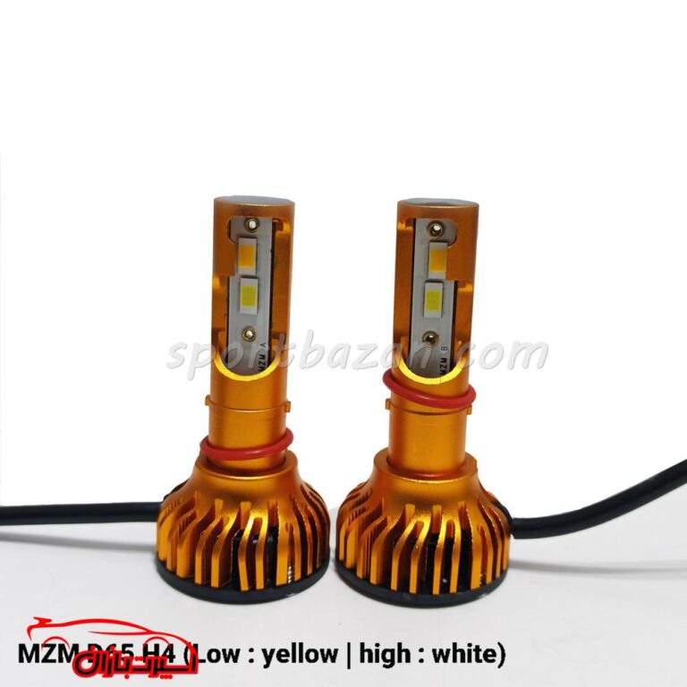 هدلایت دو رنگ D65 پایه H4 با یک سال گارانتی تعویض - اسپرت بازان